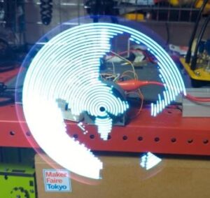 ESP32で円形POV(バーサライタ)を作る④（SDカードとマルチコアを使った動画表示編） | Prototype 0.9